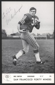 Mike Simpson - Class of 1965 - PN-G Indians Football